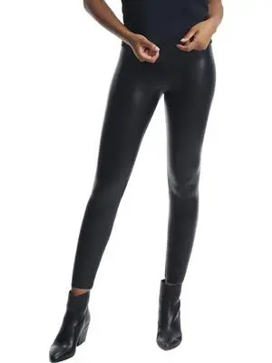 COMMANDO Control Top Faux Leather Leggings