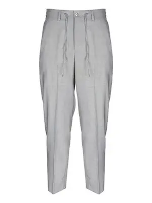 BRIGLIA 1949 Drawstring Trousers Grey