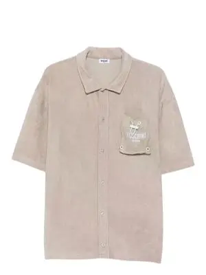 Moschino Chest-pocket Shirt - Neutrals