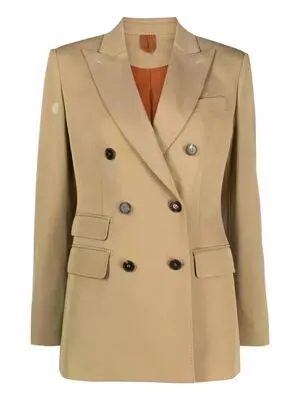 MAX MARA Double-Breasted Wool-Blend Blazer