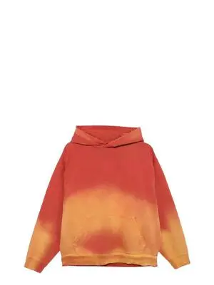 PAURA Santi Distressed Hoodie - Red