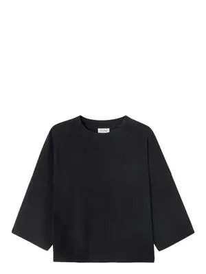 American Vintage Loose-fitting Round-neck T-shirt - Black