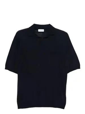 BALLANTYNE Chest-pocket Polo Shirt - Blue