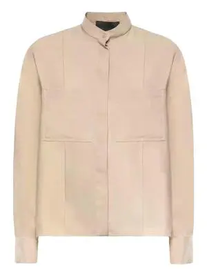 DONDUP Chest-Pocket Shirt Neutrals