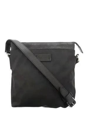 Gucci Gg Nylon Crossbody Bag - Black