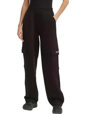 Guess Cargo-pocket Trousers - Black