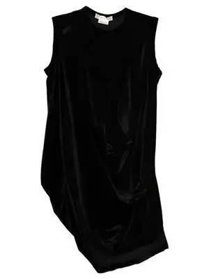 Comme Des Garçons Asymmetric-hem Top - Black