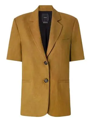 Pinko Short-sleeve Blazer - Brown