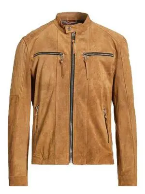 BERNA Biker Jacket - Camel