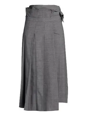 Fabiana Filippi Midi Wrap Skirt - Grey