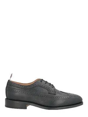 Thom Browne Leather Lace-up Brogues - Black