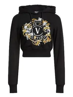 VERSACE Cotton French Terry Sweatshirt