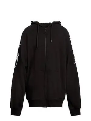 Versace Cotton French Terry Sweatshirt - Black