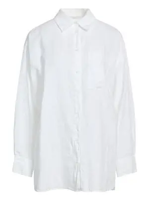 Peserico Linen Long Sleeve Shirt - White