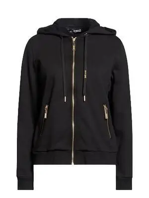 Just Cavalli Cotton Fleece Sweatshirt - Black