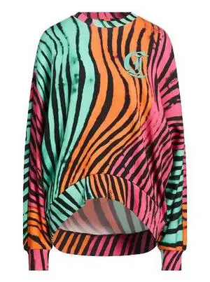 Just Cavalli Cotton French Terry Sweatshirt - Green
