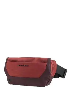 PIQUADRO Belt Bag In Cow Leather - Red