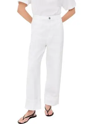 RÓHE Baggy Turn-Up Denim Jeans