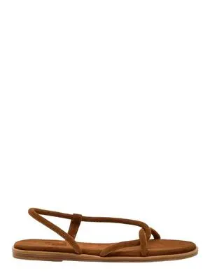 ANCIENT GREEK SANDALS Bomba Suede Sandals Brown