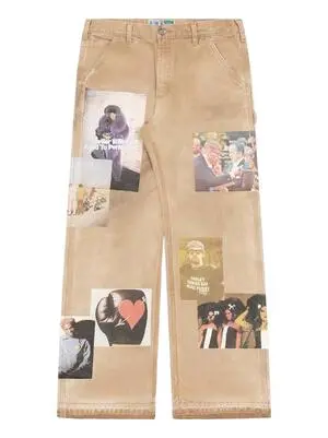 BETTER WITH AGE Tabloid Carpenter Trousers - Multicolor