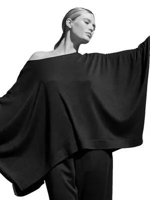 Natori Suki Caftan Top - Black