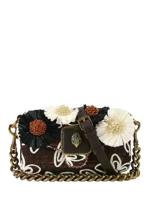 KURT GEIGER Mini Pimlico Flower-Appliqué Shoulder Bag