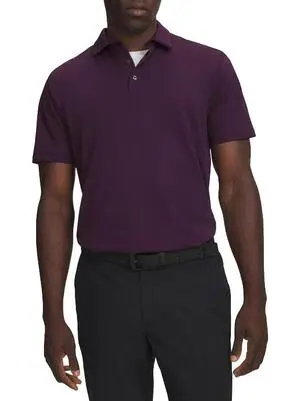 Under Armour Ua Armourdry Solid Performance Golf Polo - Purple Echo/black