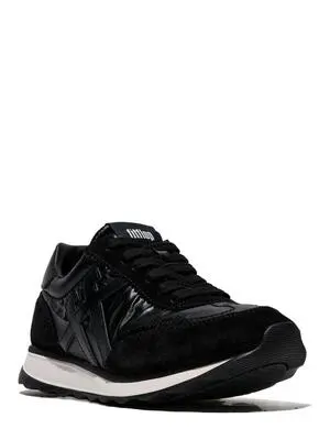 Fitflop Retro-Q FF Met-Suede Sneakers Black
