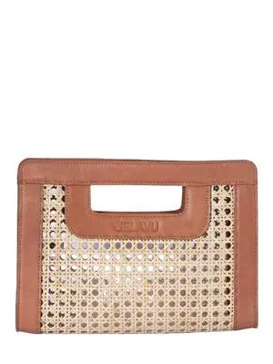 JELAVU Delmare Top Handle Bag - Tan