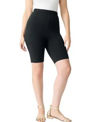 ROAMAN'S Side-pocket Bike Shorts - Black