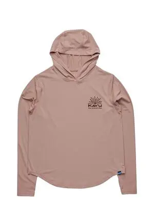 KAVU Sunlite Performance Hoodie - Burnt Sugar