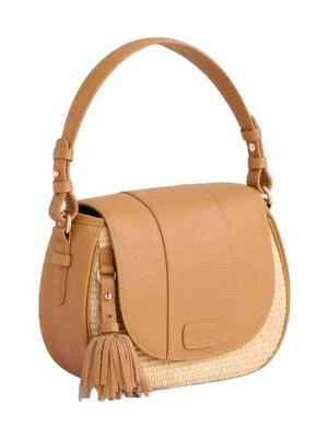 POM POM LONDON Wilmington Crossbody Bag Maple