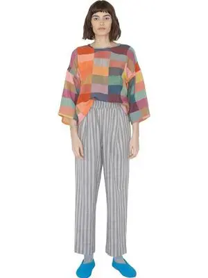 Ace & Jig Bailey Barrel Pant - Scribble