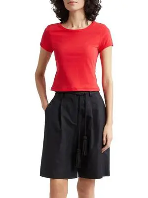 Posse Clover Organic Cotton T-shirt - Red