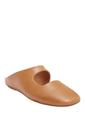 Jeffrey Campbell Siesta Leather Mule - Beige