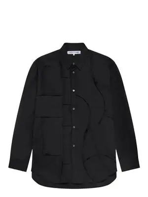 Comme Des Garçons Button Shirt - Black