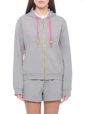 Casablanca Stretch Cotton Hoodie - Grey