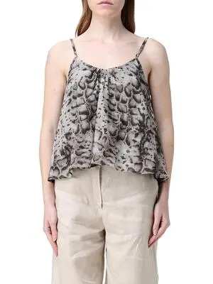 Pinko Sleeveless Printed Top - Beige