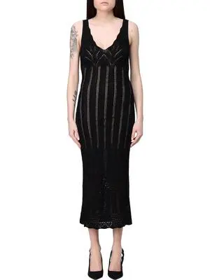 TWINSET Knit Midi Dress - Black