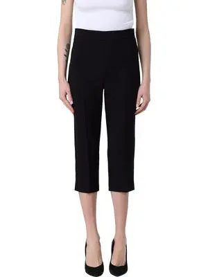 Elisabetta Franchi Tailored Cropped Trousers - Black