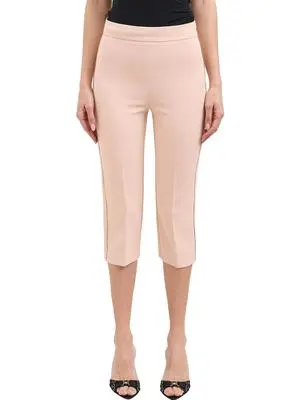 Elisabetta Franchi Tailored Cropped Trousers - Pink
