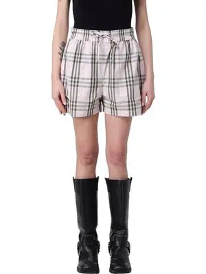 Burberry Plaid Shorts - Pink