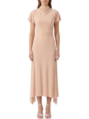 Magda Butrym Draped Midi Dress - Pink