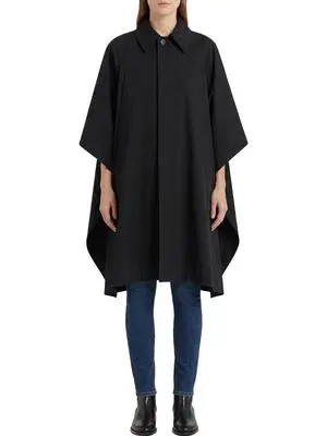 MAISON MARGIELA Cape Coat - Black