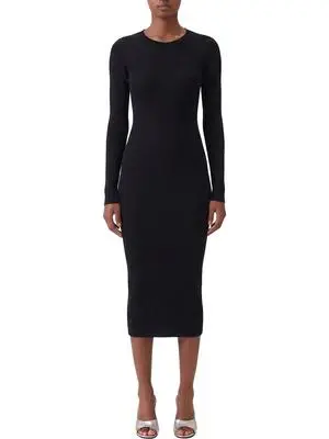 Fear Of God Ribbed Knit Dress - Black