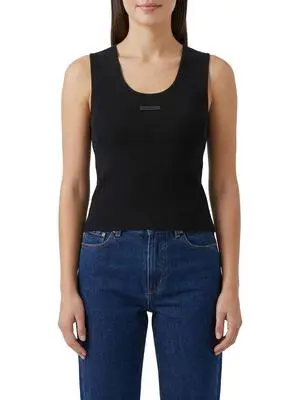 Fear Of God Ribbed Tank Top - Black