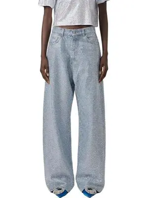 Giuseppe Di Morabito Embellished Jeans - Blue