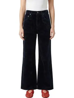 AGOLDE Wide Leg Jeans - Blue