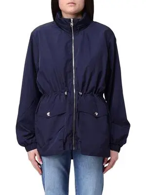 Liu Jo Lightweight Polyester Parka With Drawstring Waist - Blue