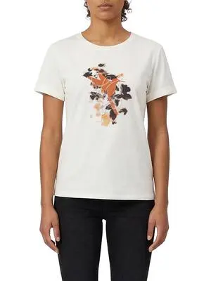 Liu Jo T-shirt With Graphic Print - Milk